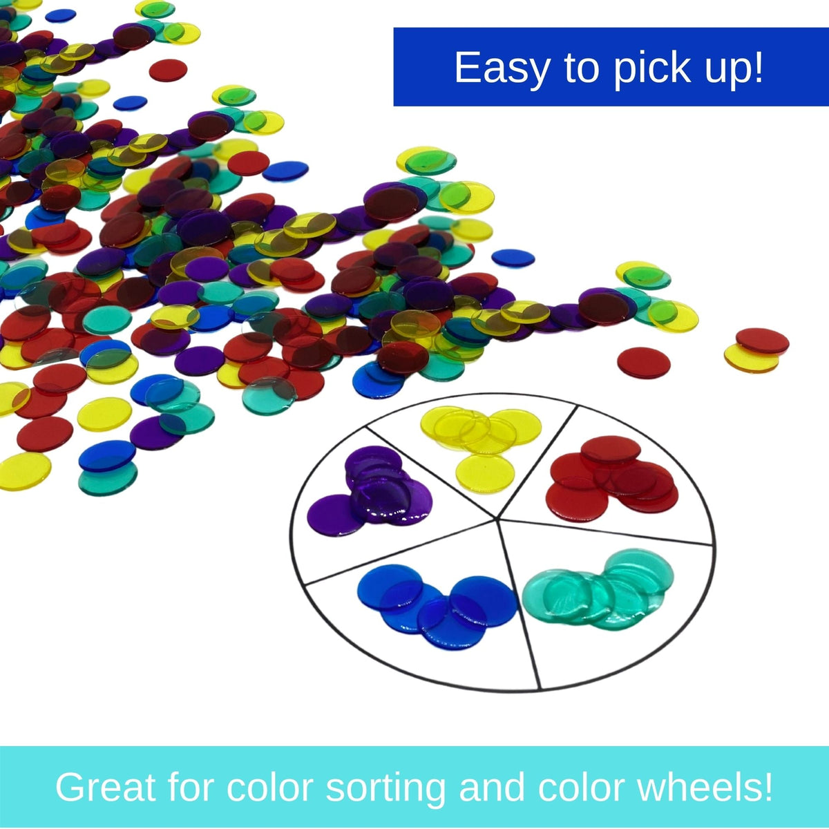 7/8 Inch Tiddlywinks in Mega Bulk (33,000 pcs) – Mr. Chips Store