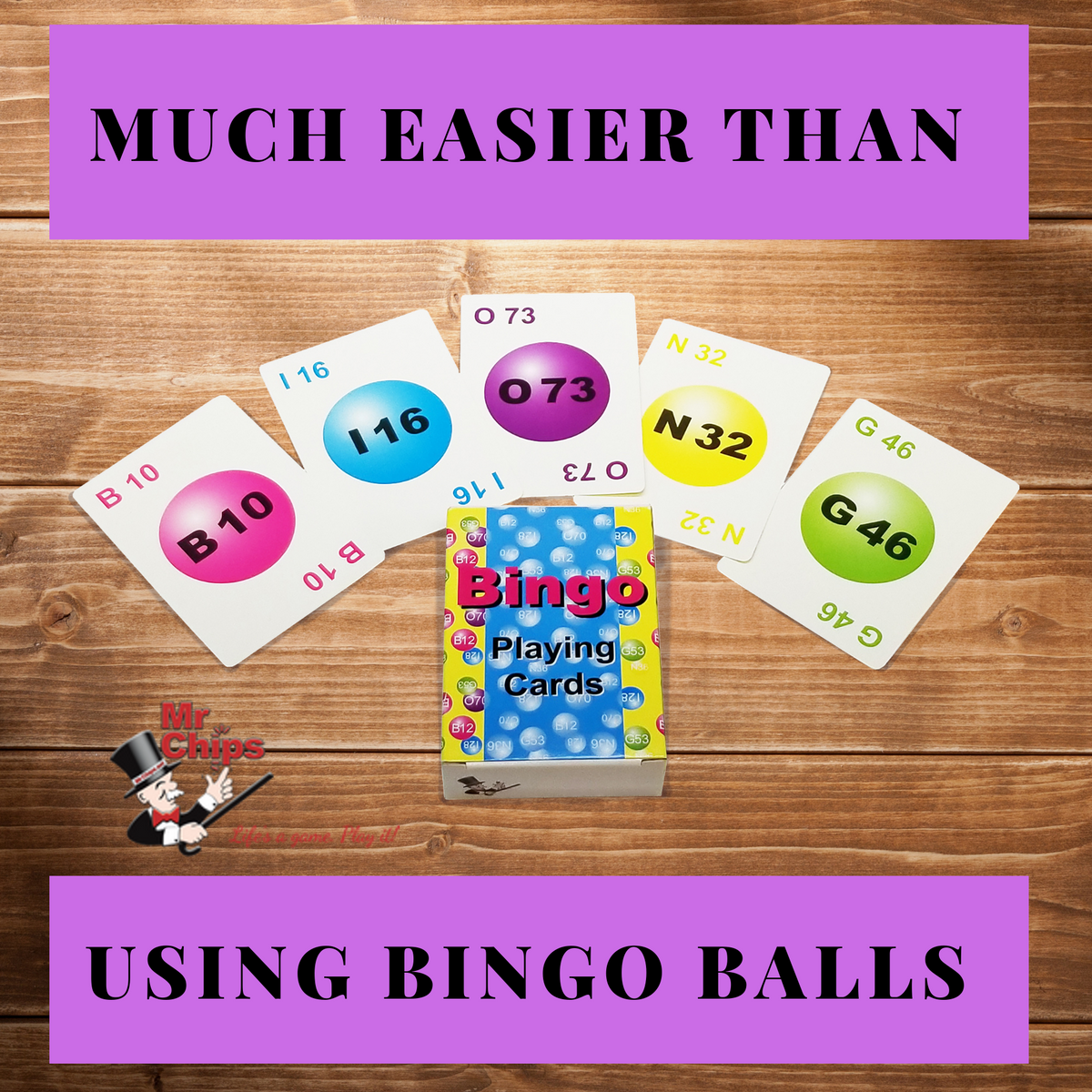 Professional Deck of Bingo Playing Cards – Mr. Chips Store